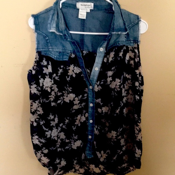 Papillon Blanc | Tops | Raindrops By Papillion Blouse | Poshmark